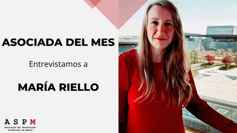 Asociada del Mes: Entrevistamos a María Riello – ASPM