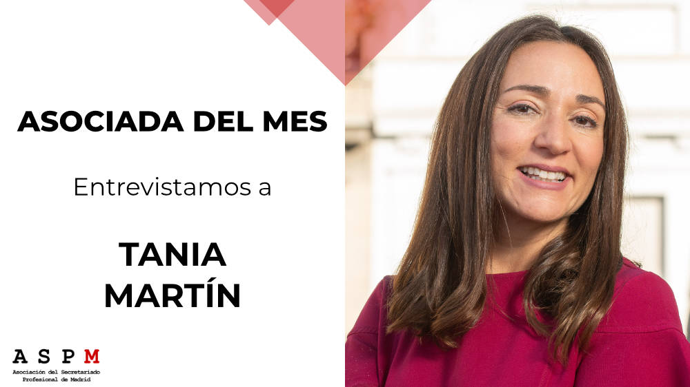 Asociada del Mes: Entrevistamos a Tania Martín – ASPM